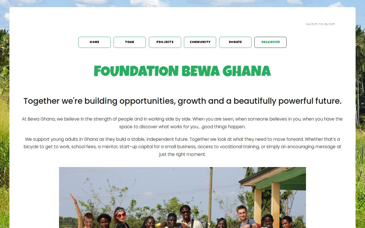 Foundation Bewa Ghana